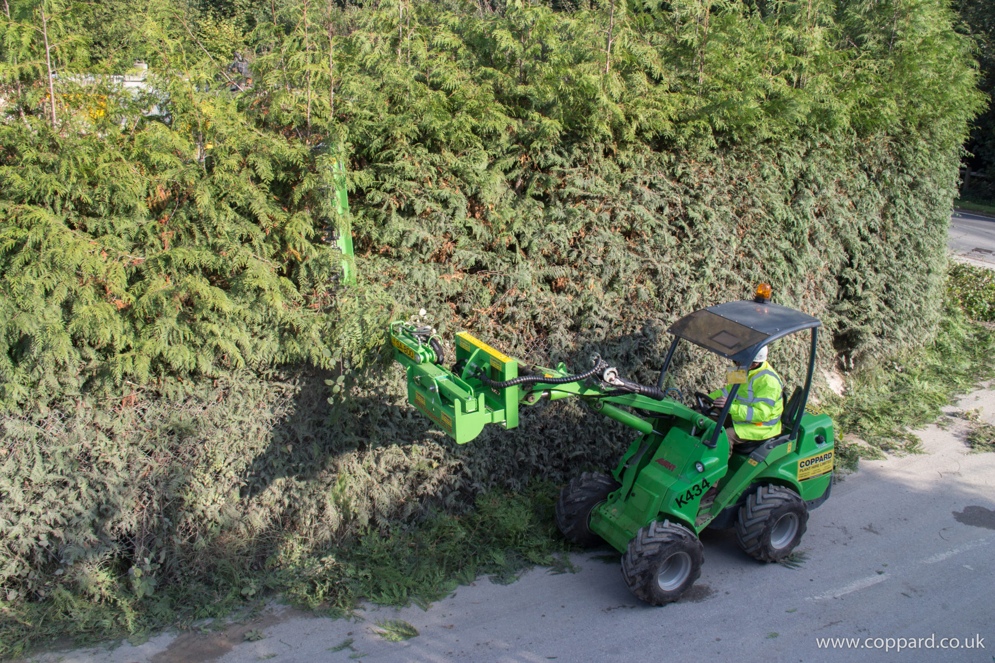 Log Grab - Avant - Coppard Plant Hire Ltd