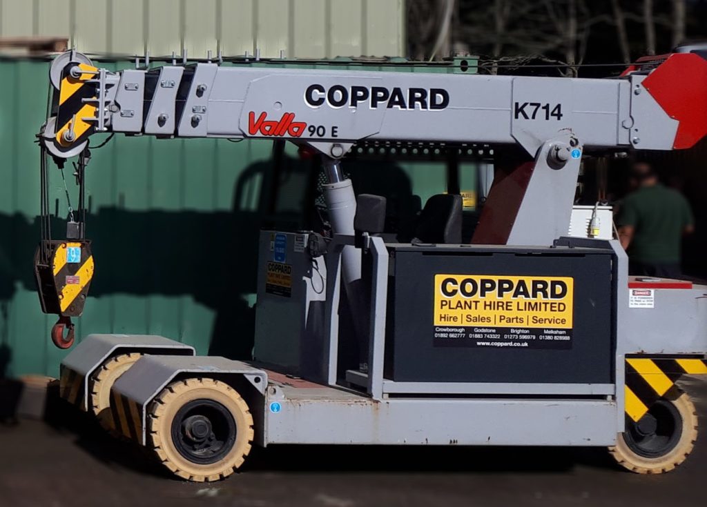 Valla 90E Pick & Carry Crane - Coppard Plant Hire Ltd