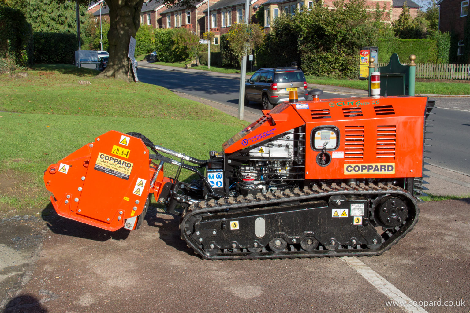 Remote Control Flail Mower (Operated Hire Only) - Coppard Plant Hire Ltd