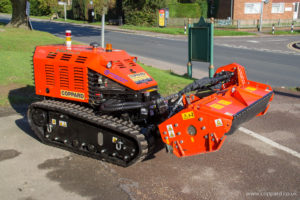 Remote Control Flail Mower (Operated Hire Only) - Coppard Plant Hire Ltd
