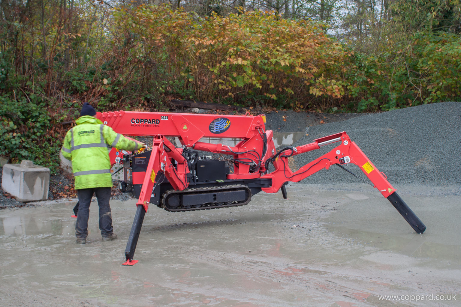 Spider Cranes - Coppard Plant Hire Ltd
