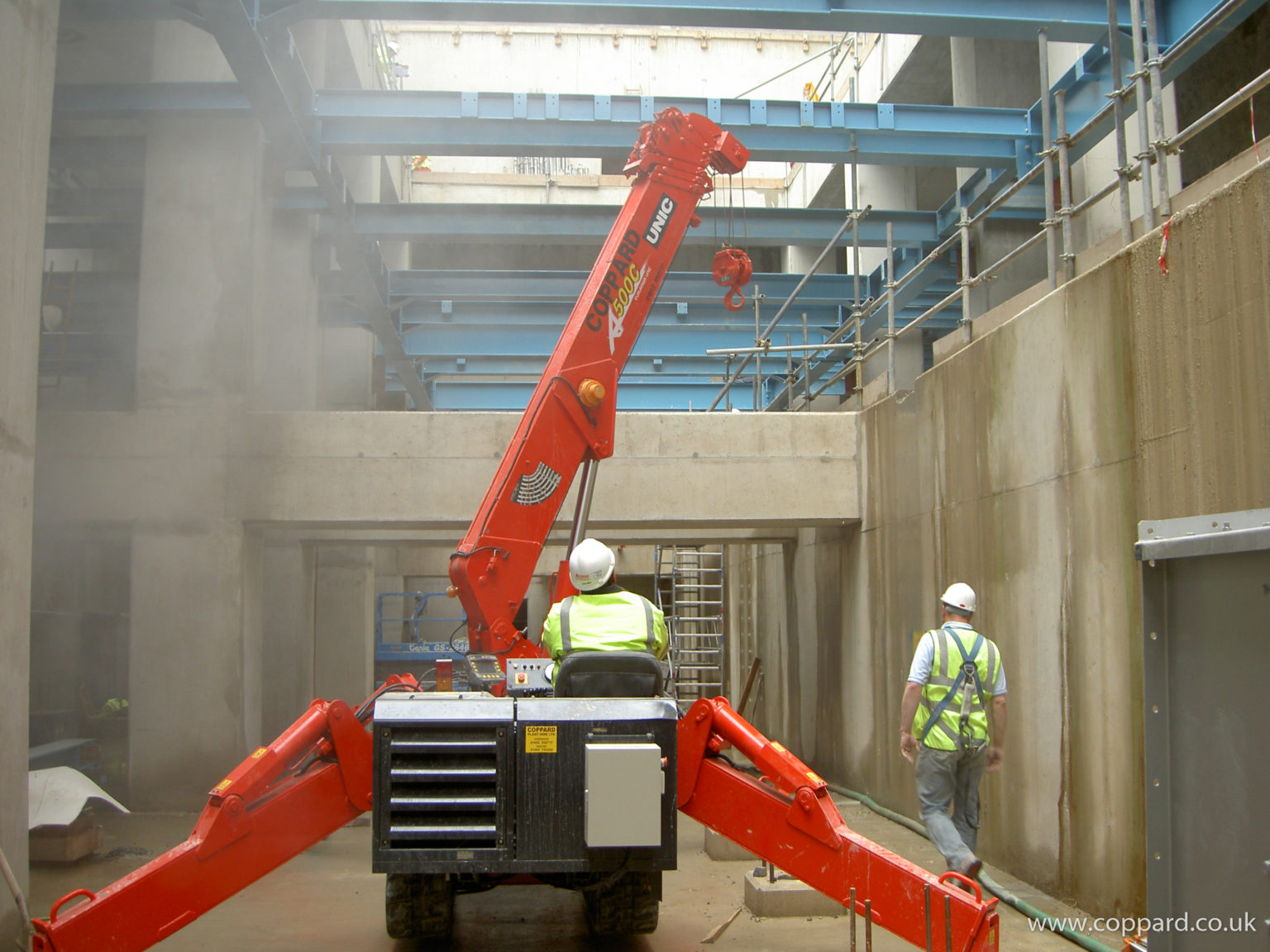 UNIC URW-506C Spider Crane - RT - NA - Diesel or Electric - RCU ...