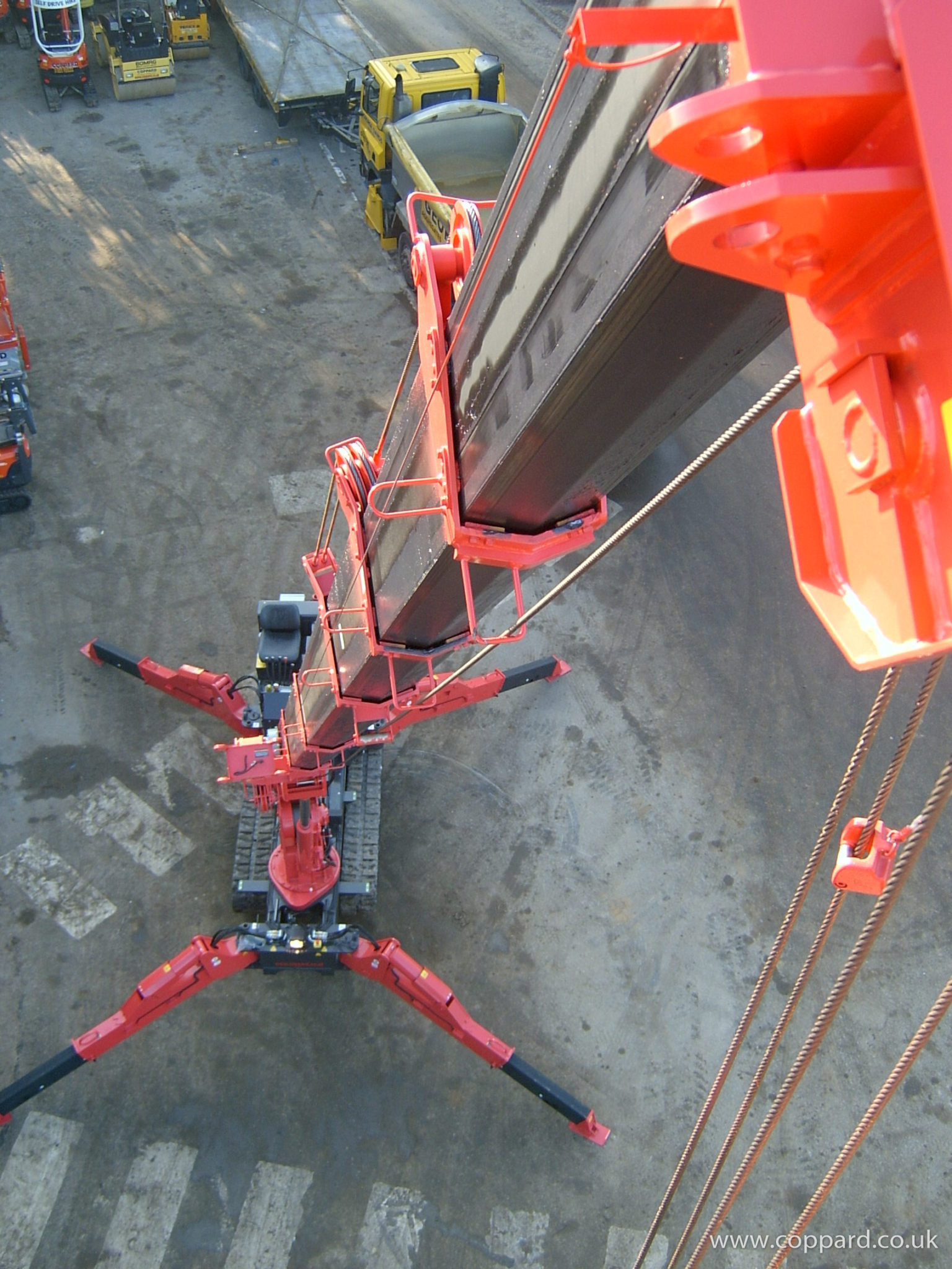 UNIC URW-706 Spider Crane - RT - NA - Diesel or Electric - RCU ...