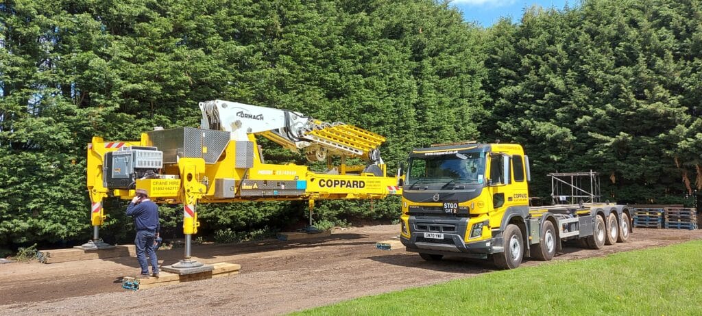 Cormach Crane 240000AX E9 Lorry/Tracked Carrier - Coppard Plant Hire Ltd
