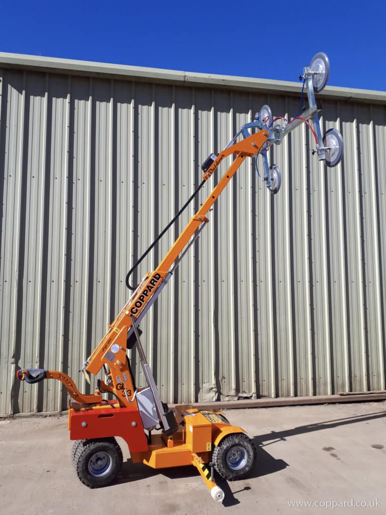 Smartlift SL608 Outdoor High lifter Glazing robot - Coppard Plant Hire Ltd
