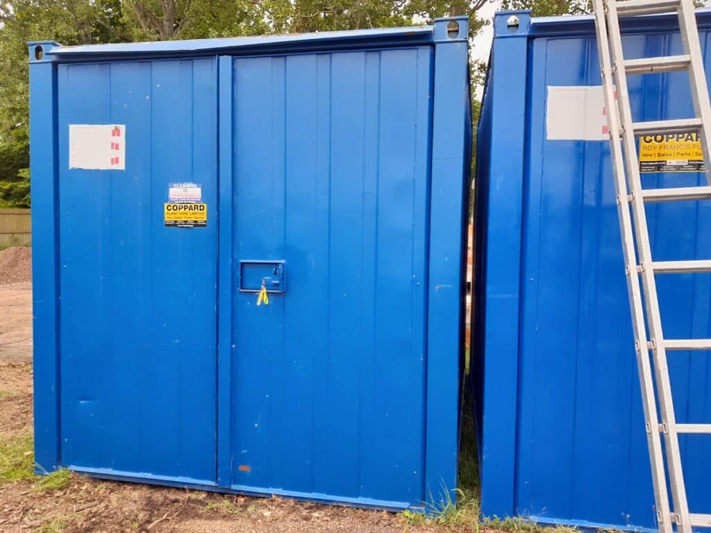 Security Container - Coppard Plant Hire Ltd
