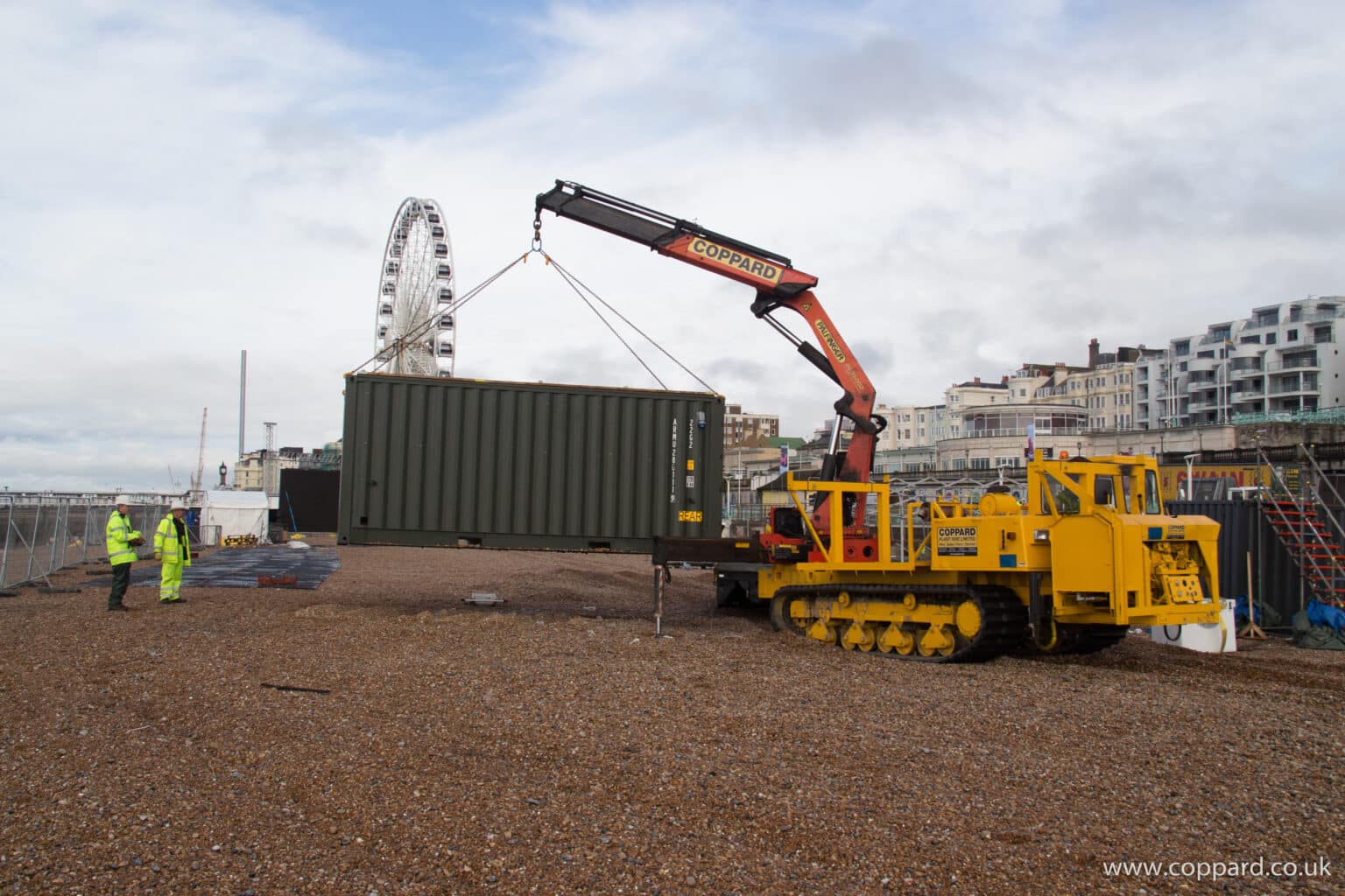 Pick & Carry Cranes - Coppard Plant Hire Ltd