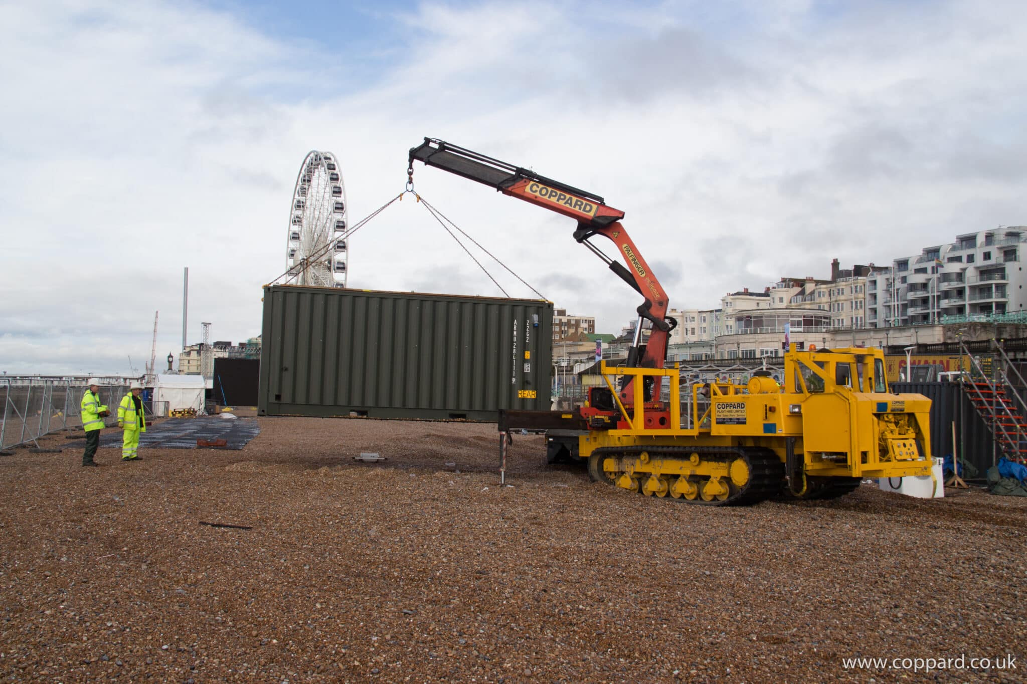 DT41 Morooka MST1500 C/W Palfinger PK 27000 crane - Coppard Plant Hire Ltd