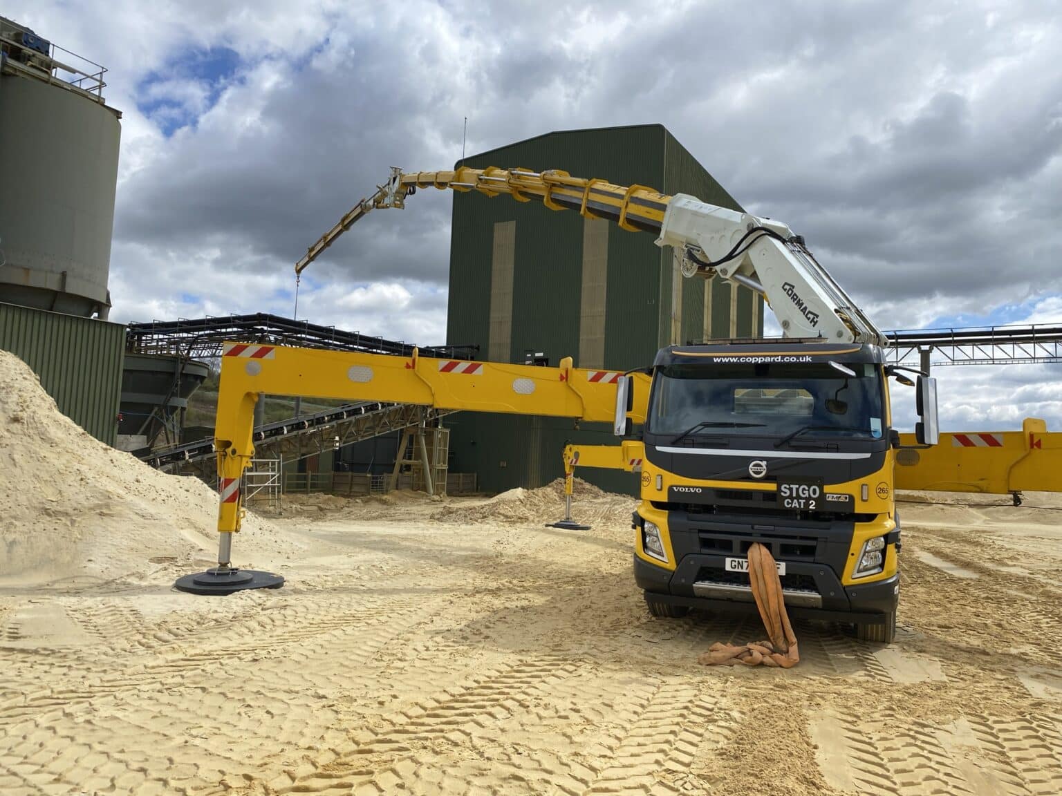 Cormach Crane 240000AX E9 Lorry/Tracked Carrier - Coppard Plant Hire Ltd