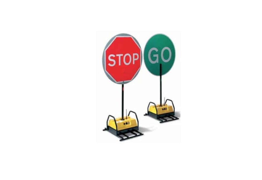 Stop & Go Boards – Remote Controlled - ROBO - Coppard Plant Hire Ltd