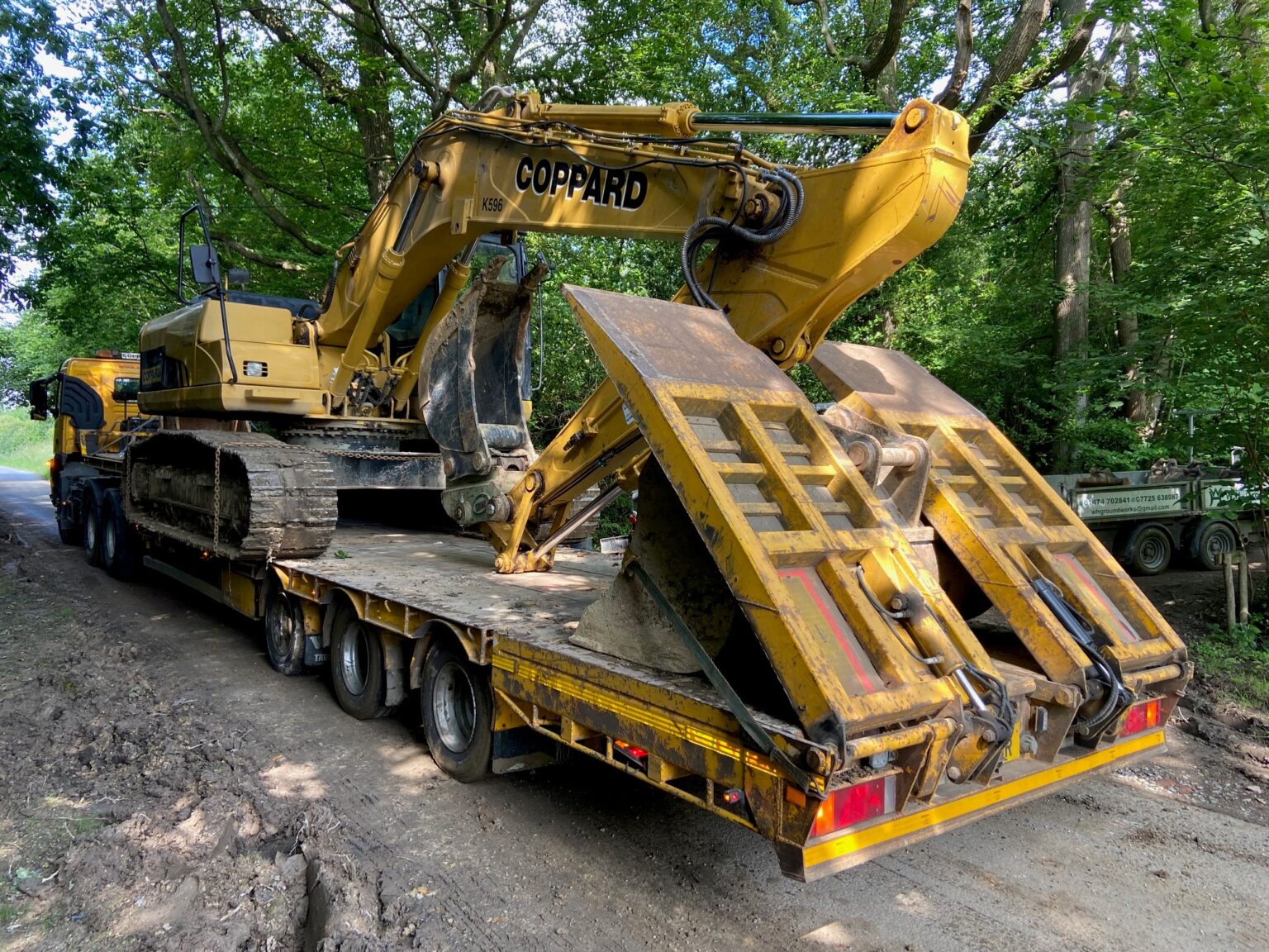 Low Loader - Volvo Artic - Coppard Plant Hire Ltd