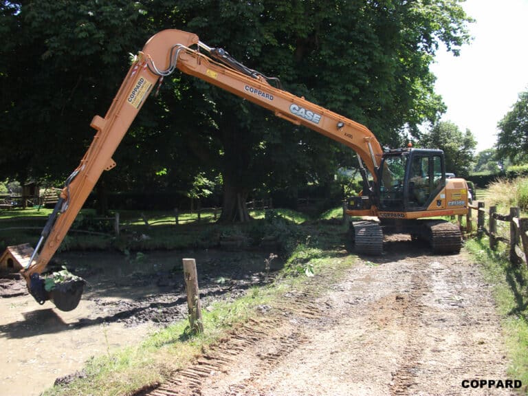 Excavators Long Reach - Coppard Plant Hire Ltd
