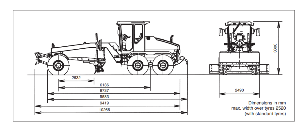 HBM Nobas Grader BG190TA-4 - Coppard Plant Hire Ltd