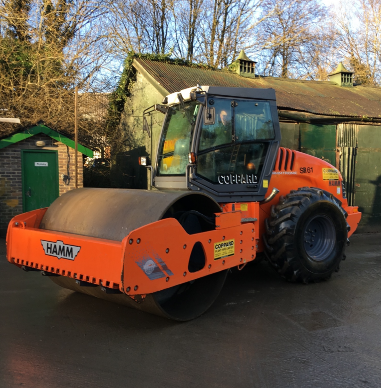 Pneumatic Tyred Roller Hamm - Coppard Plant Hire Ltd