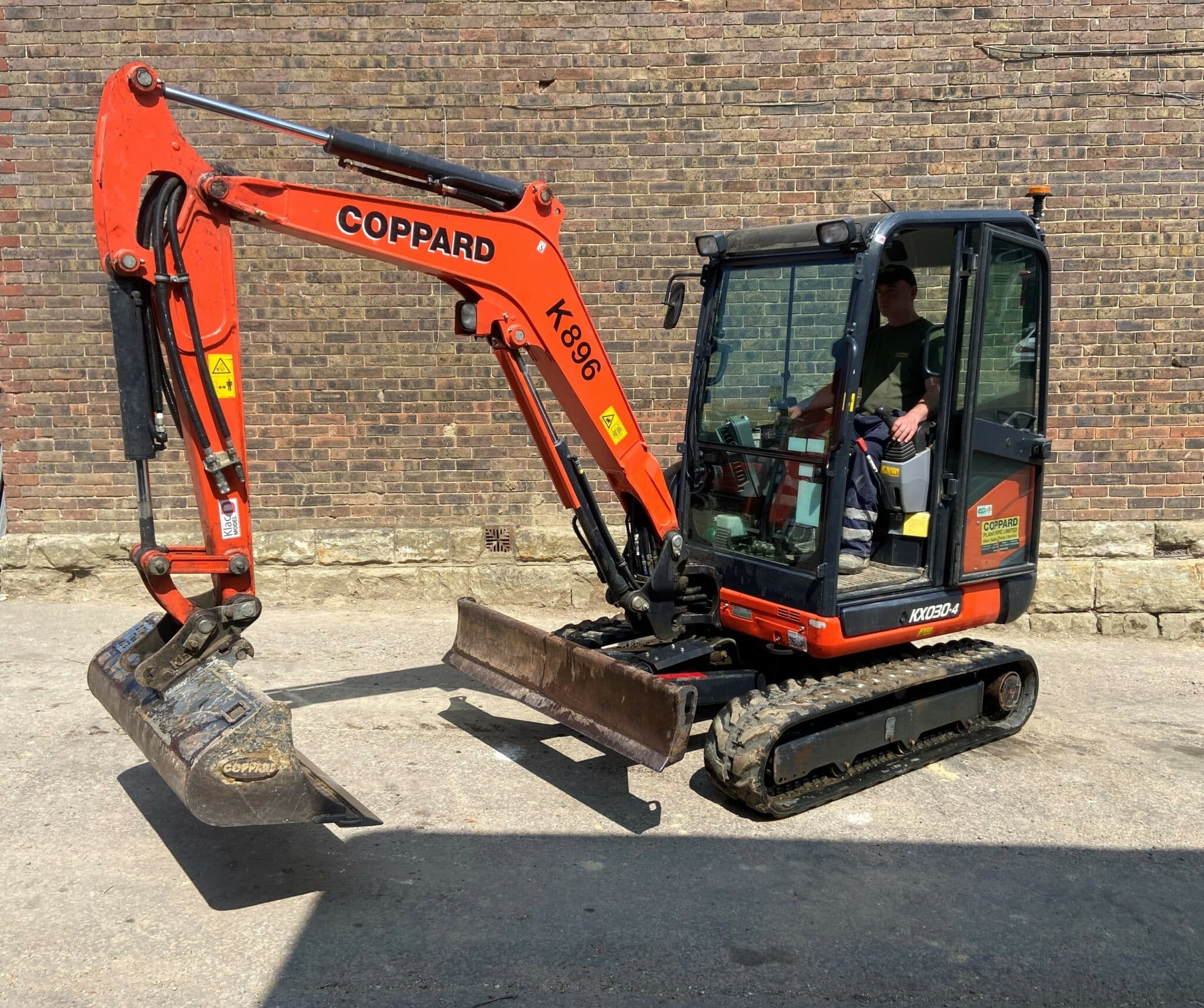 Kubota KX030 - Coppard Plant Hire Ltd
