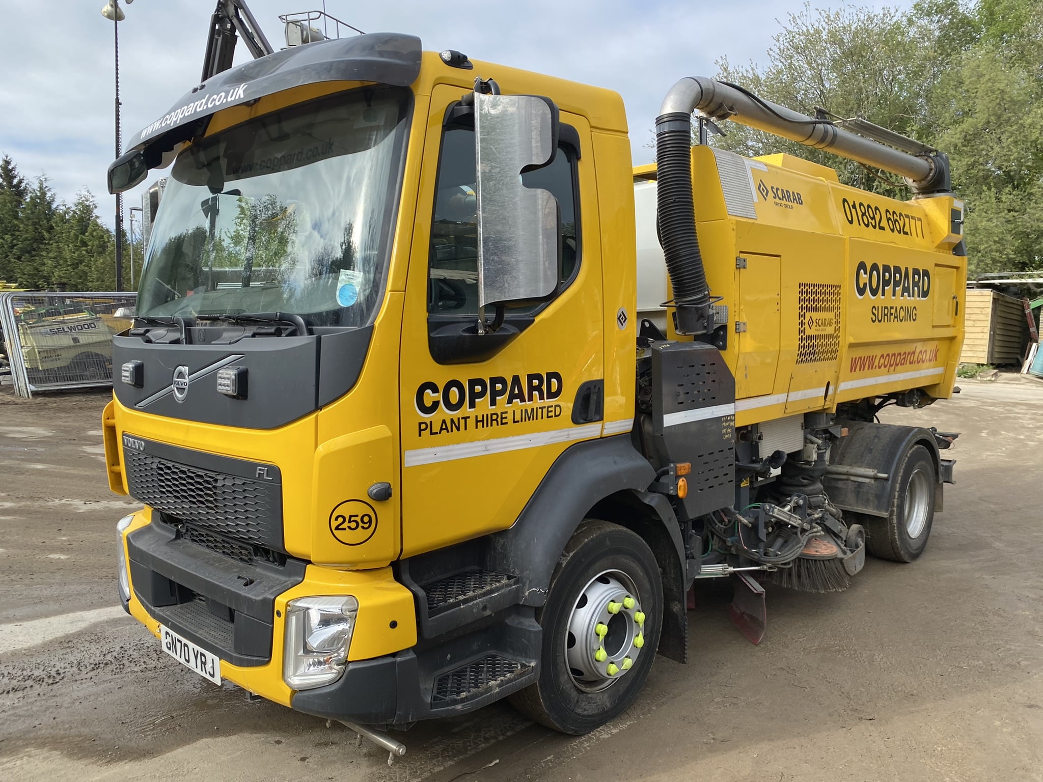 Road Sweepers - Coppard Plant Hire Ltd