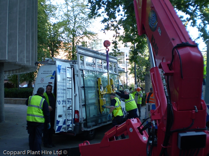 Solaglas - Glass Installation - Coppard Plant Hire Ltd