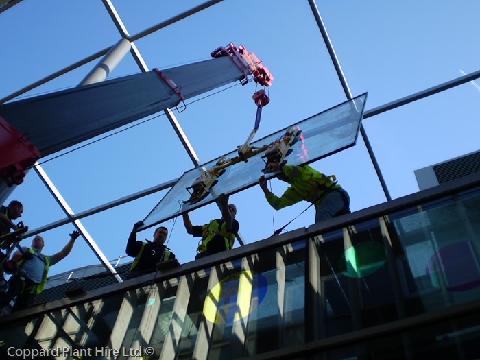 Solaglas - Glass Installation - Coppard Plant Hire Ltd