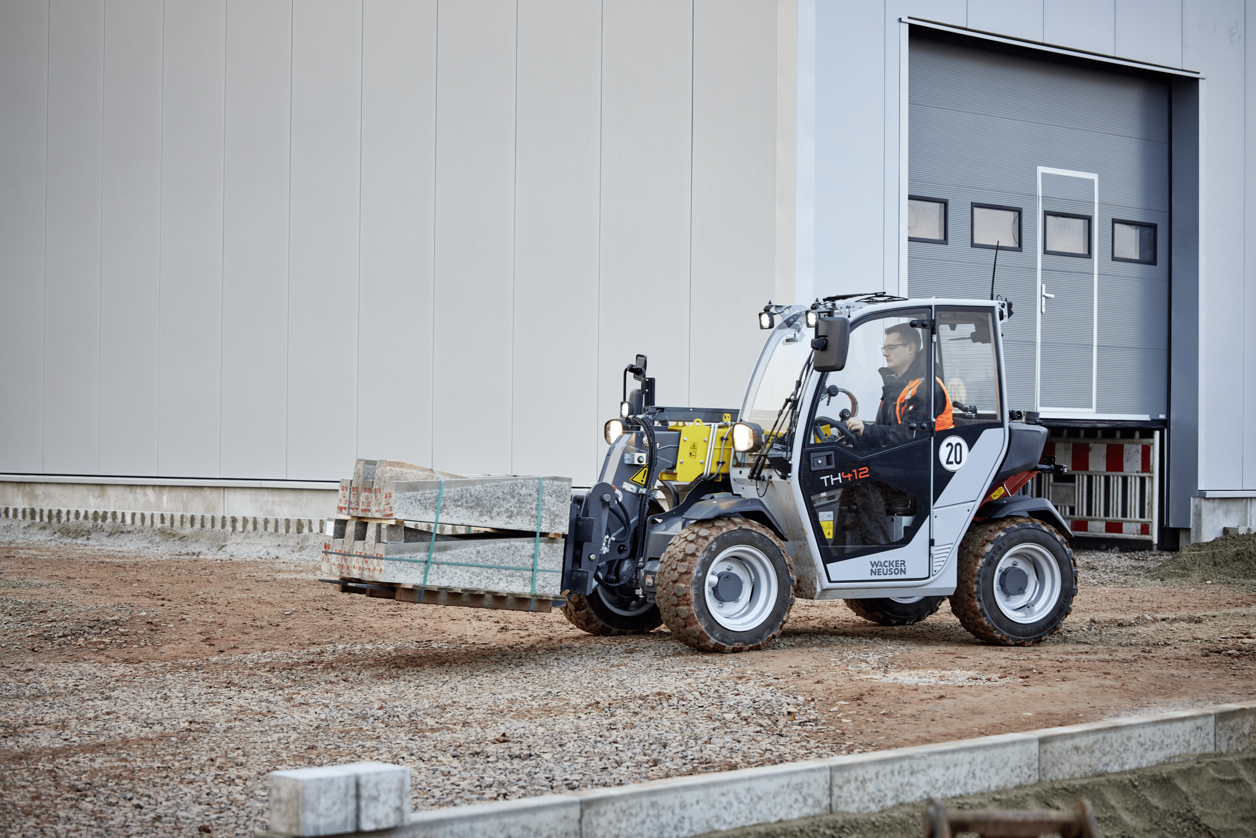 Wacker Neuson Telehandler TH412 - Coppard Plant Hire Ltd