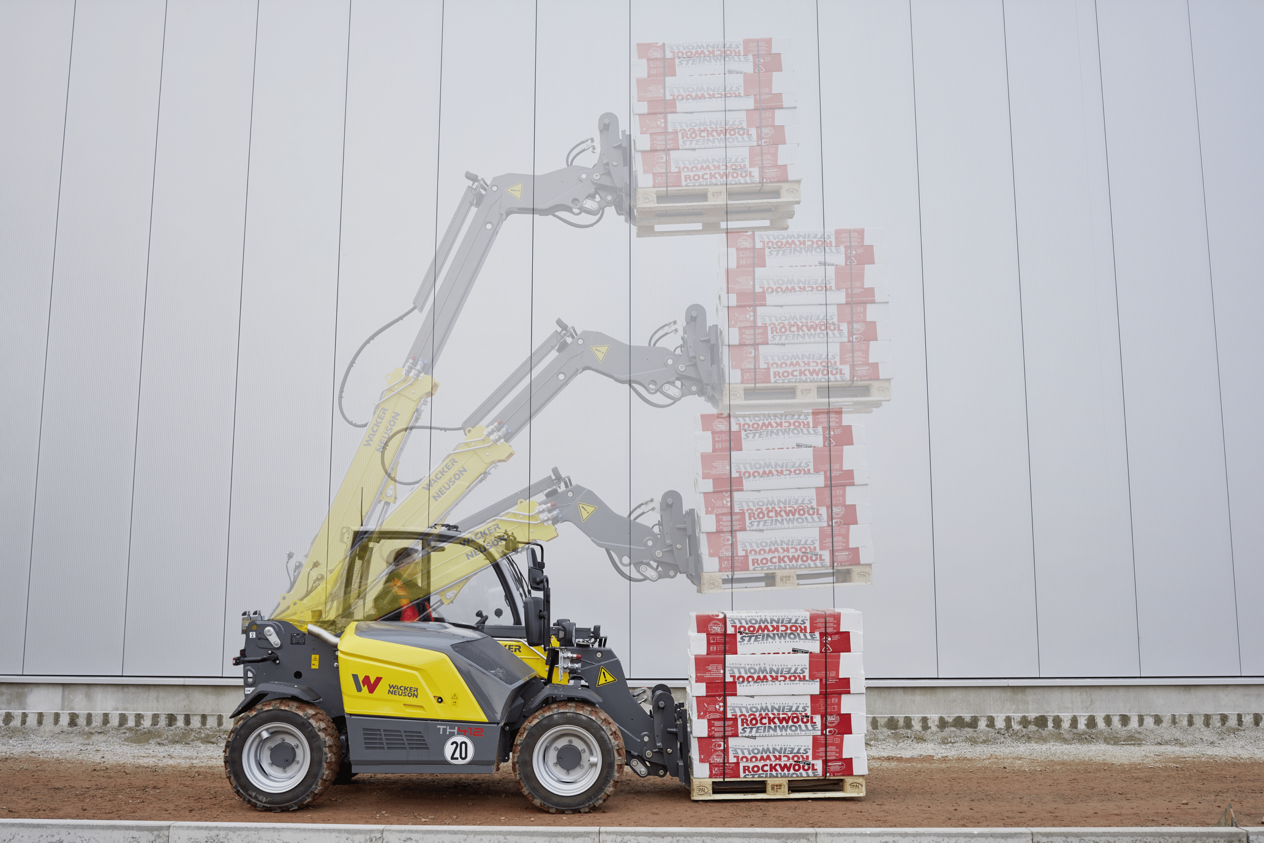 Wacker Neuson Telehandler TH412 - Coppard Plant Hire Ltd