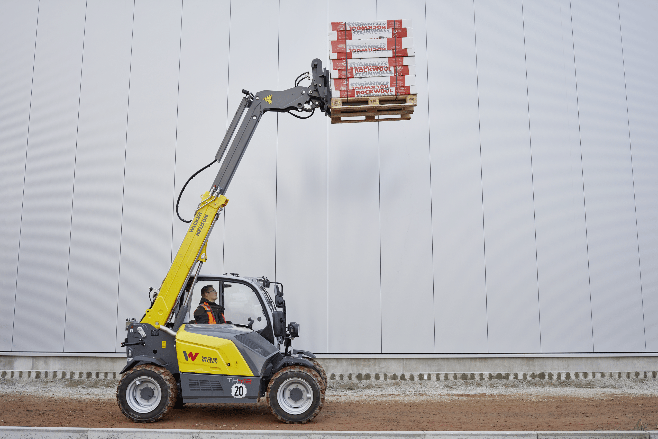 Wacker Neuson Telehandler TH412 - Coppard Plant Hire Ltd