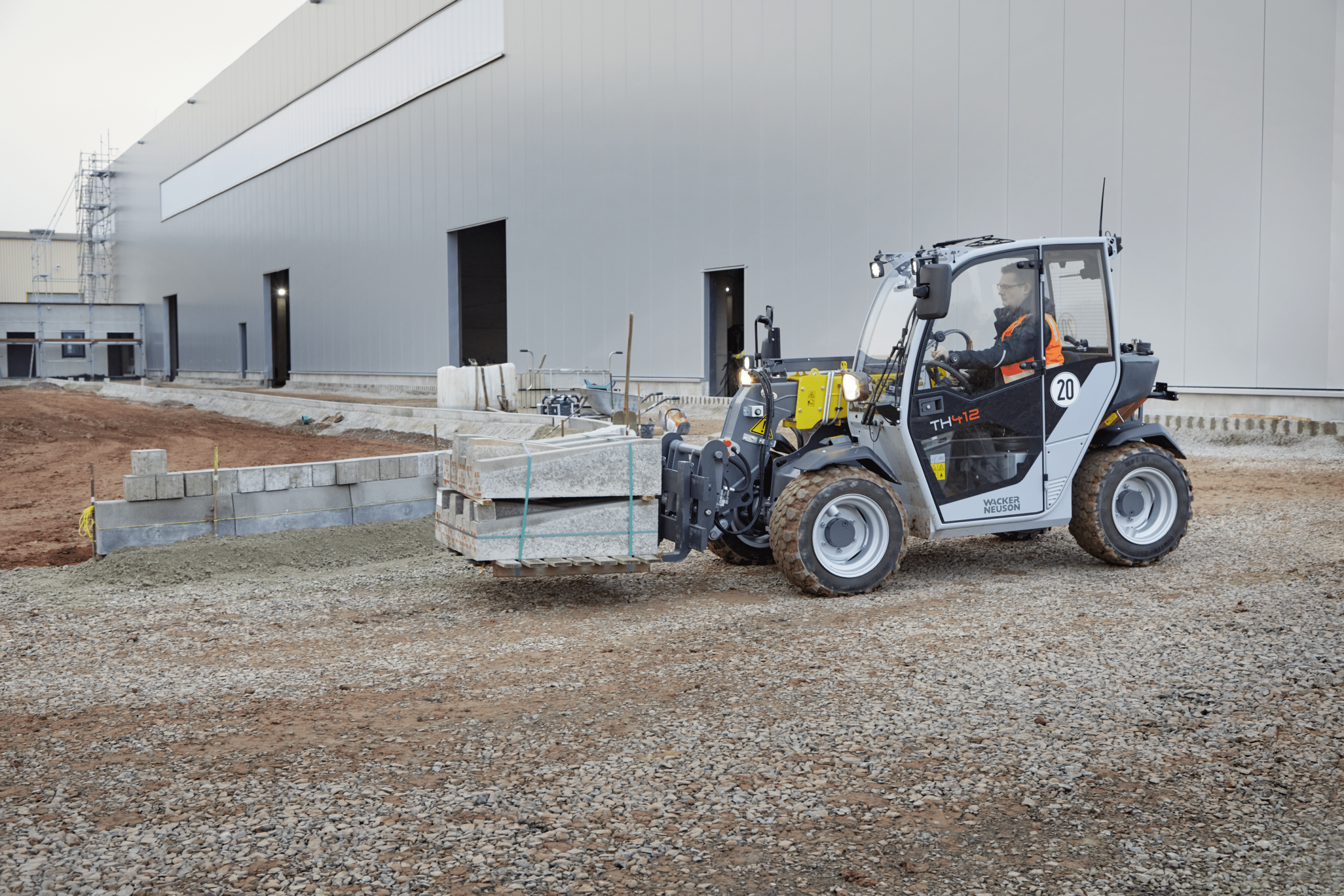 Wacker Neuson Telehandler TH412 - Coppard Plant Hire Ltd