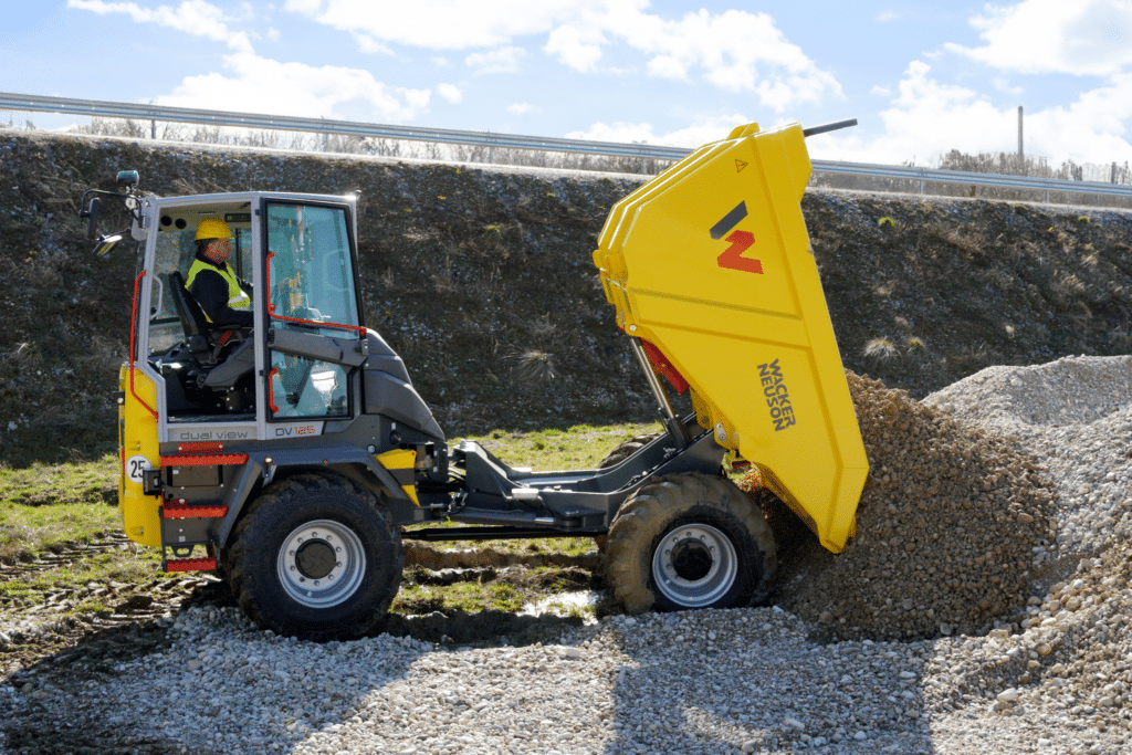 12.5 Tonne DV125 Dual View Dumper - Coppard Plant Hire Ltd